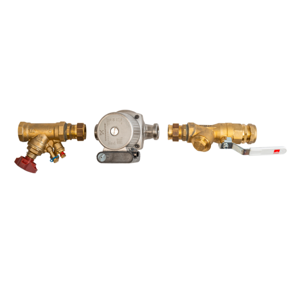 Circulation pump sets for domestic water