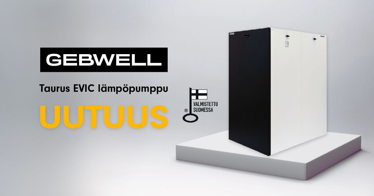 Tuoteuutuus - Taurus EVIC kiinteistölämpöpumppu